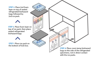 Specimen Preparation & Storage for Ascend Courier Pick Up – Ascend Reference Manual