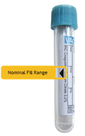 Light Blue Top Tube (Sodium Citrate) – (Use for Prothrombin Time or PT ...